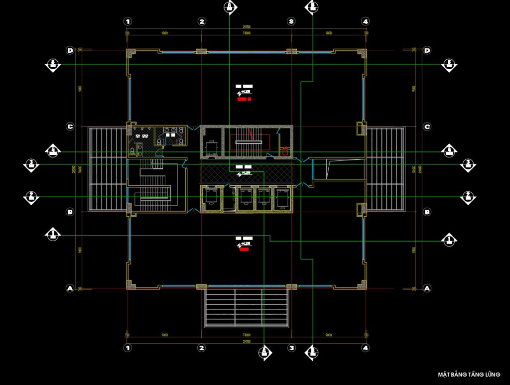 File cad hồ sơ file cad tòa nhà chung cư cao tầng - Thế giới tài liệu ...